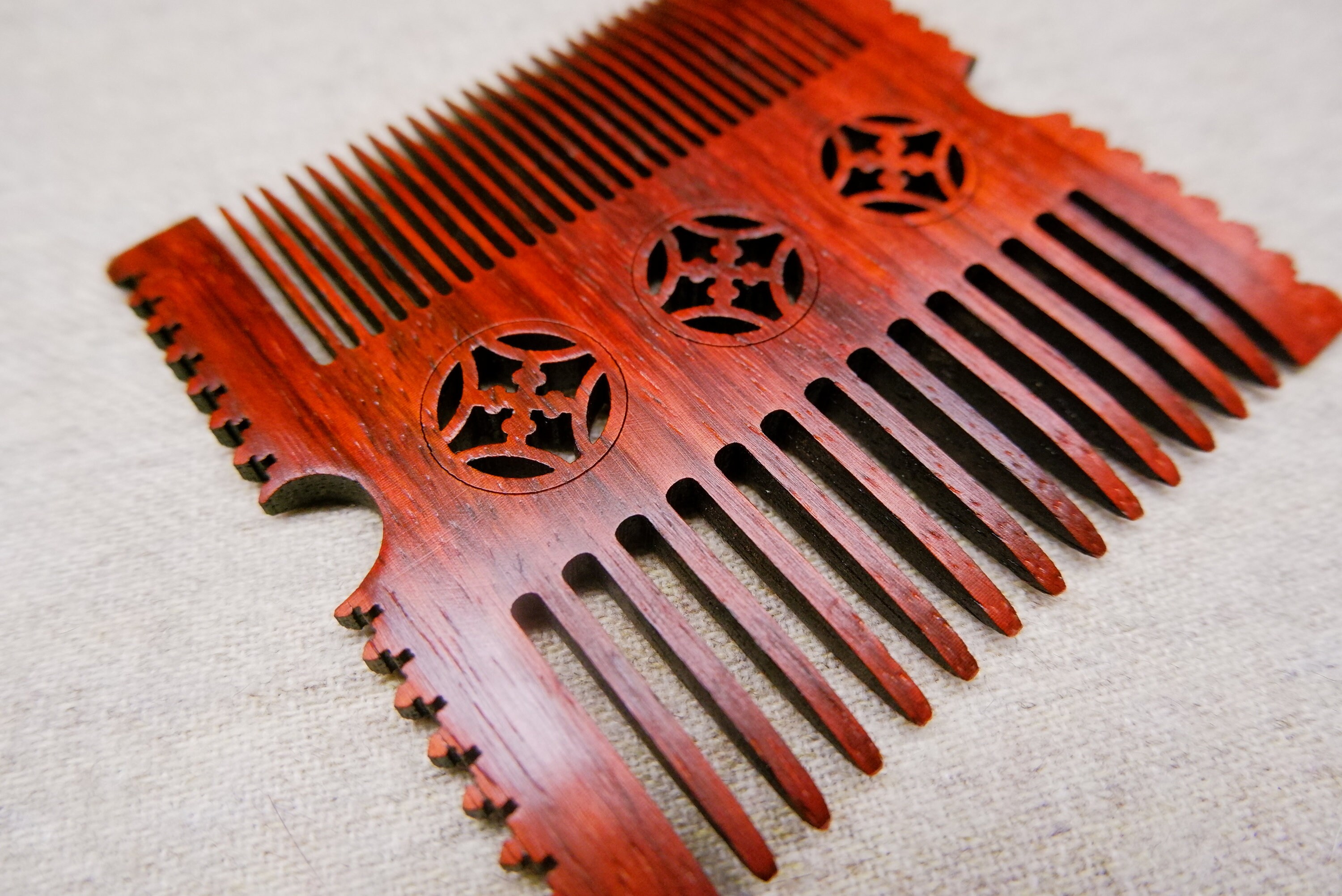 Medieval Style Wooden Comb | Etsy