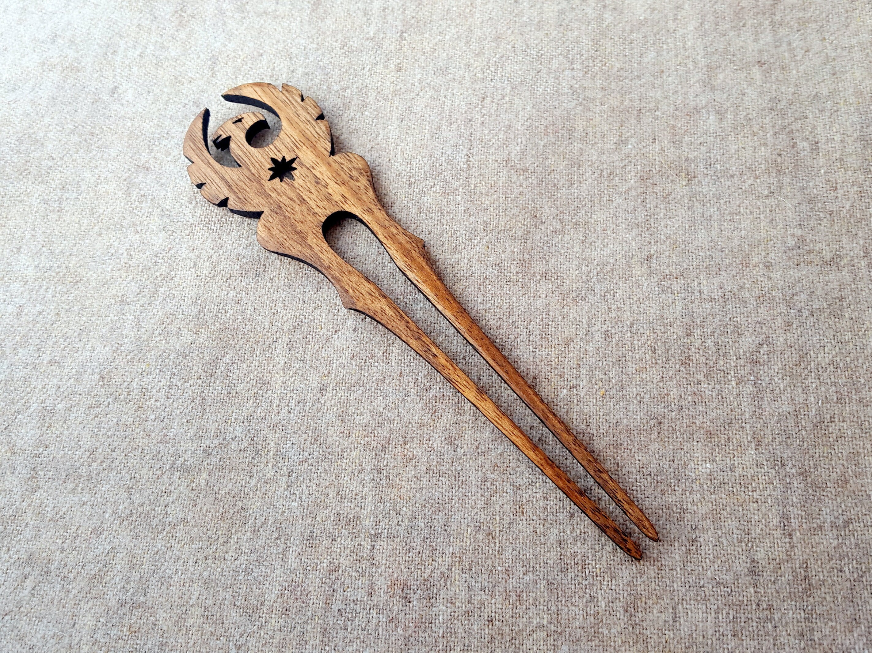 Wooden Hair Stick Eco-friendly Hairpin Exotic Wood - Etsy