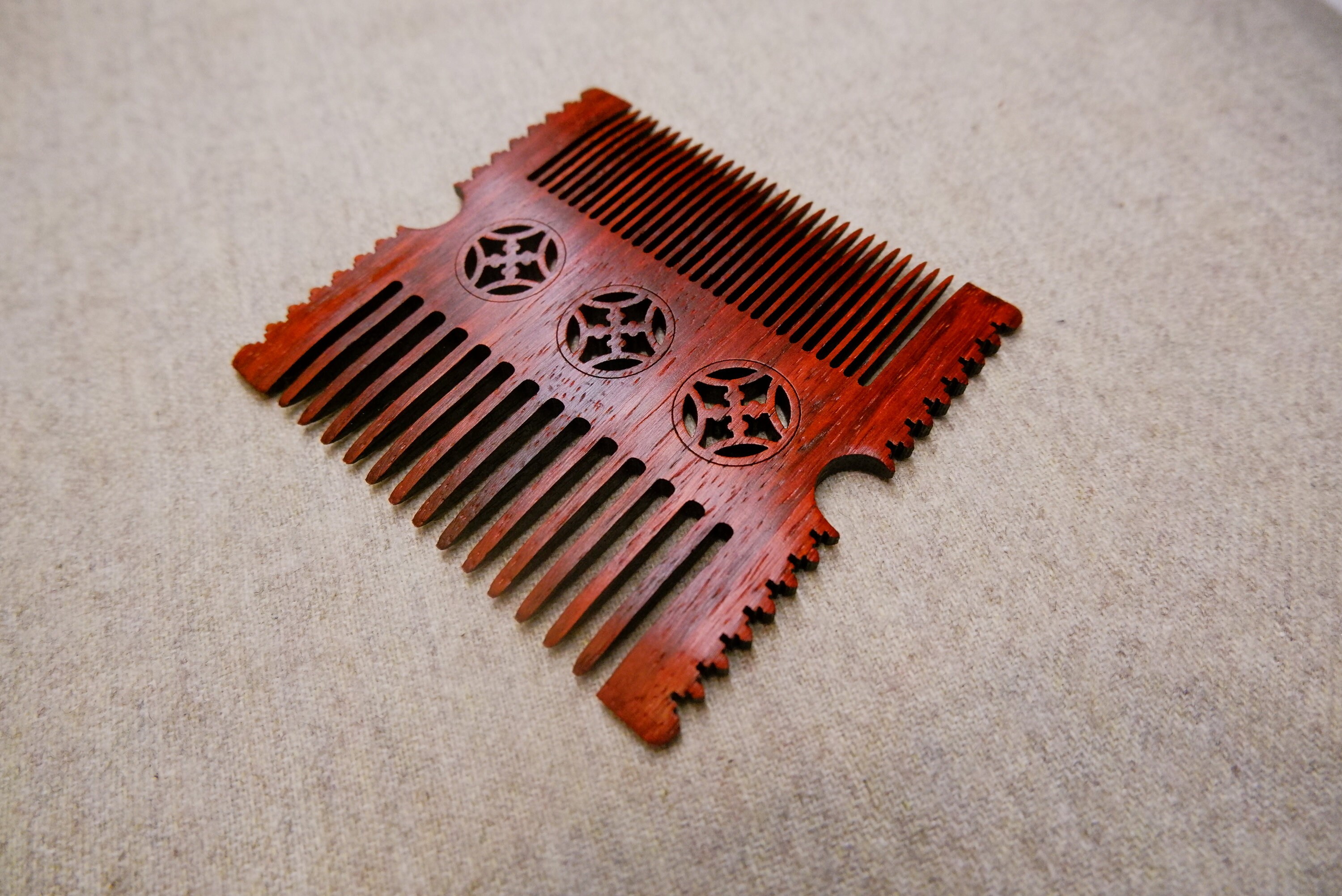 Medieval Style Wooden Comb | Etsy