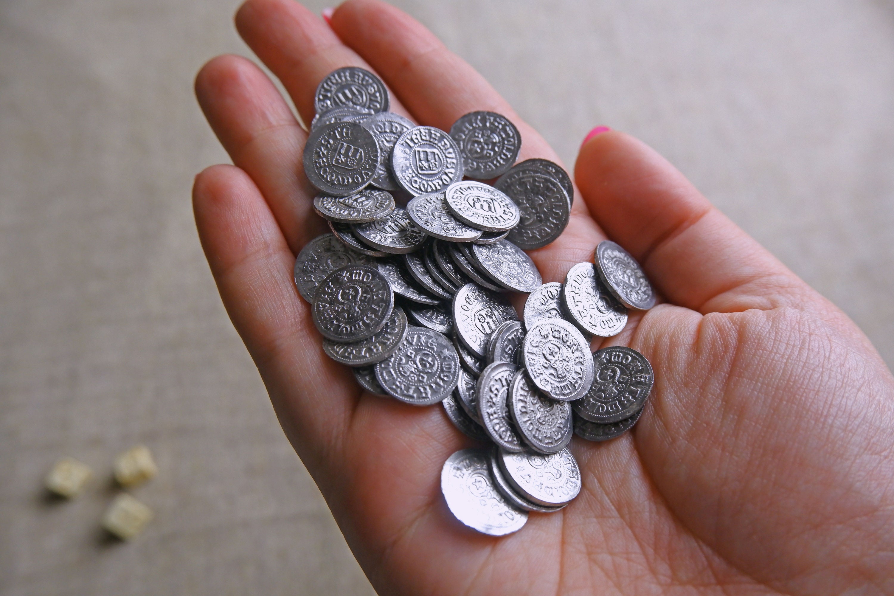 Replica Medieval Coins for Gaming Larp Historical - Etsy