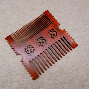 Medieval Style Wooden Comb | Etsy