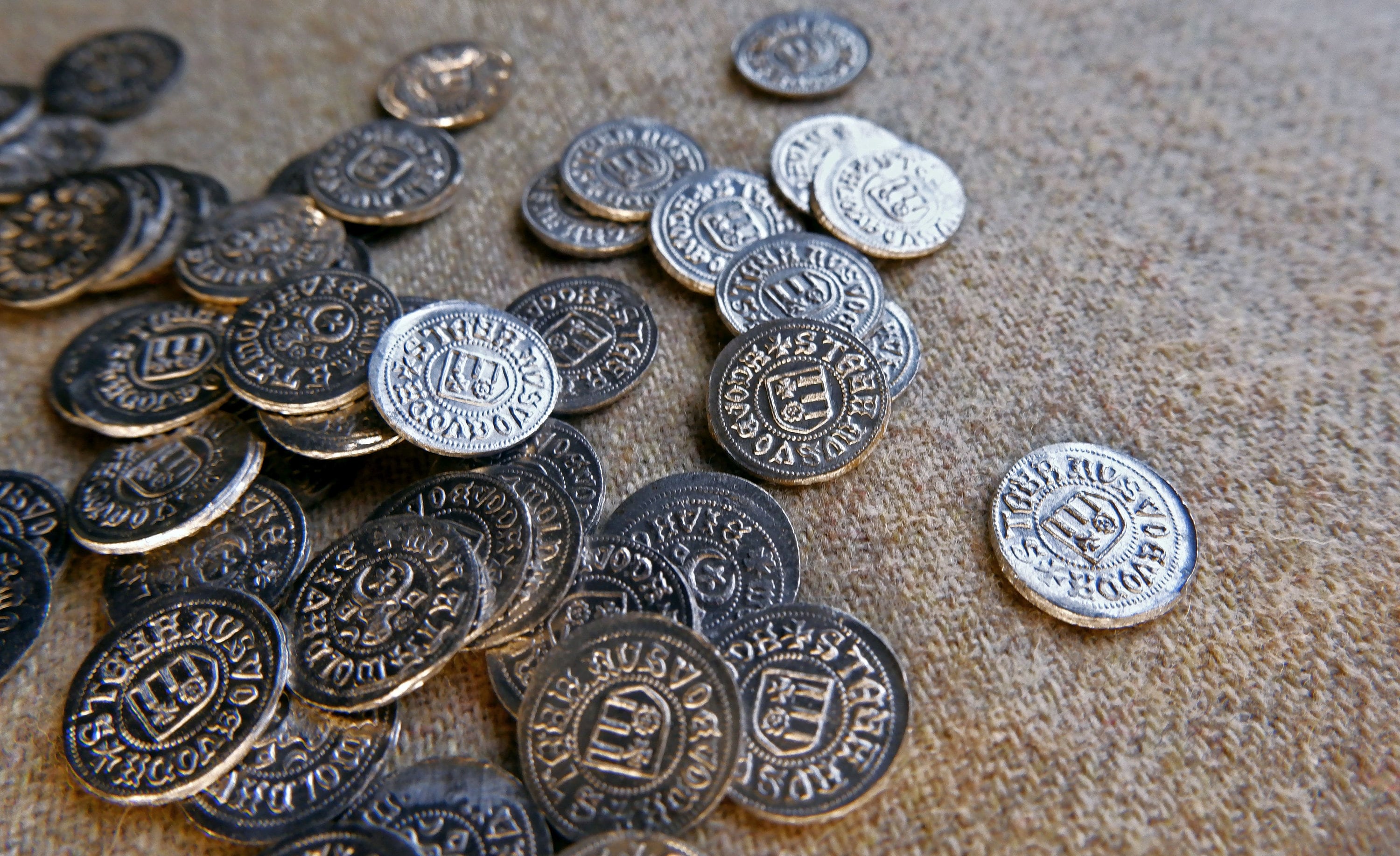 Replica Medieval Coins for Gaming Larp Historical - Etsy
