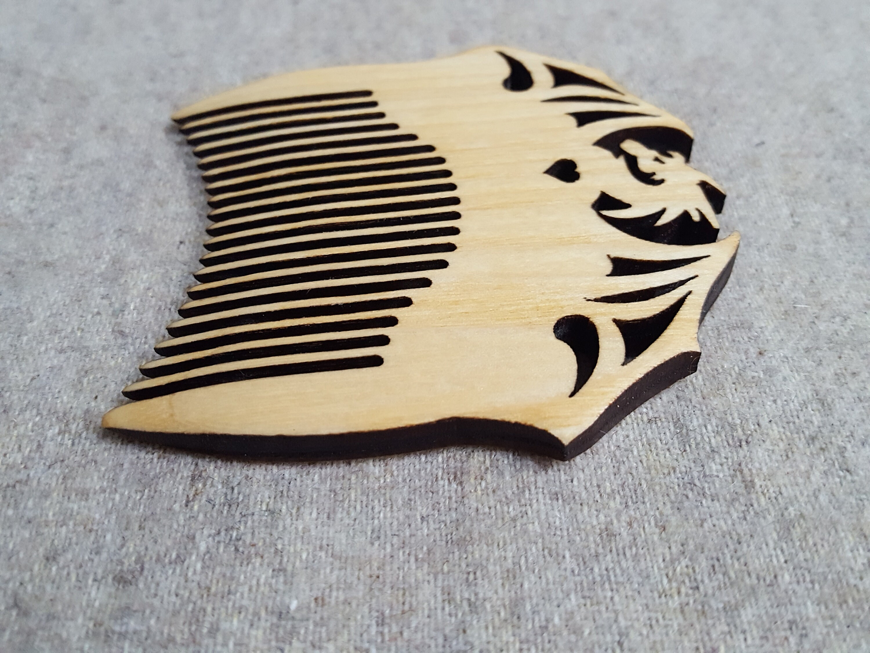 Fantasy Wooden Comb Dragon Comb | Etsy