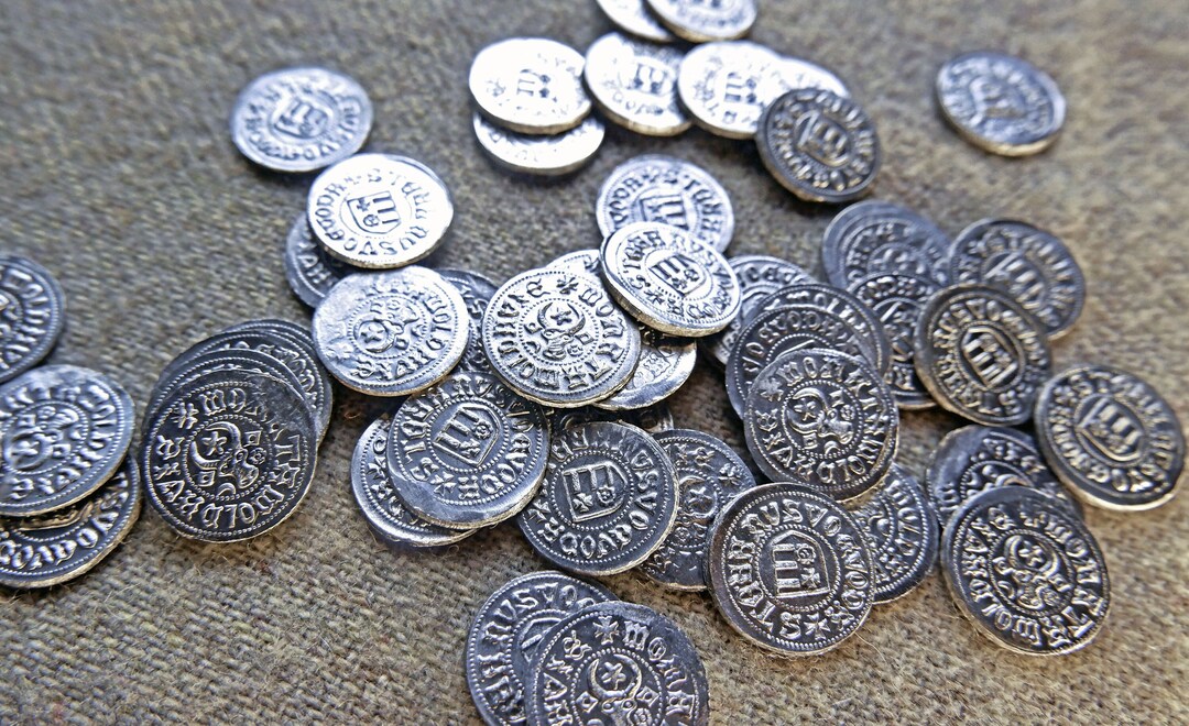 Replica Medieval Coins (for Gaming, Larp, Historical Reenactment ...