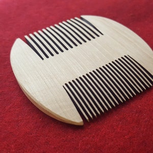Medieval Wooden Comb - Etsy