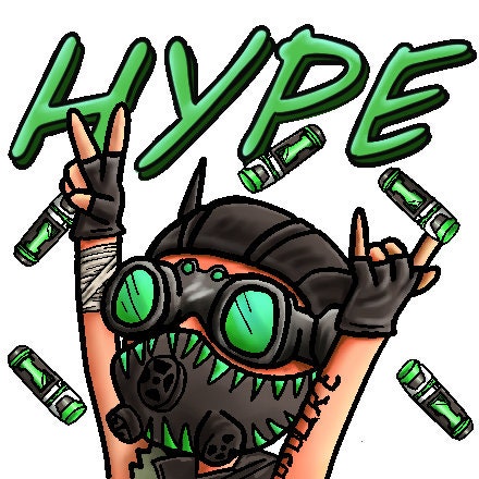 Apex Legends Octane Hype Emote - Etsy