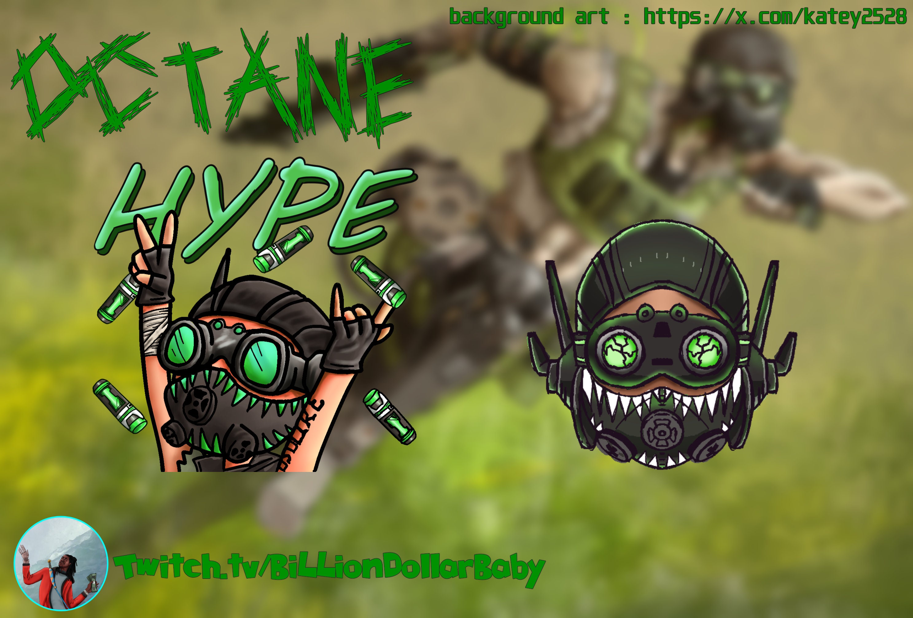 Apex Legends Octane Hype Emote - Etsy