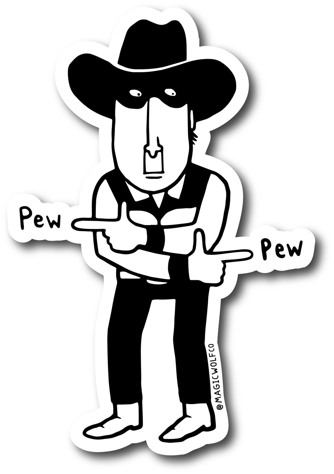 El Bandito Sticker - Etsy