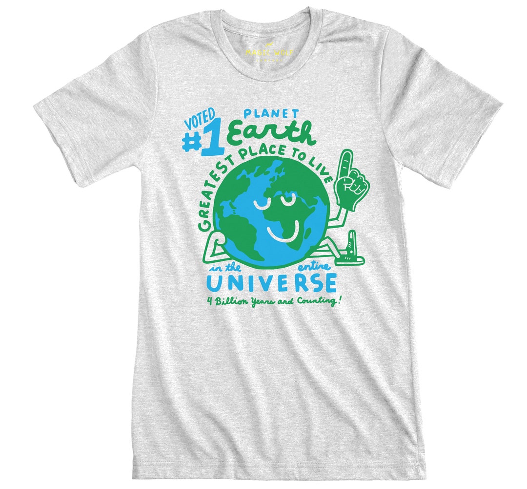 Planet Earth Tee, Unisex Earth Shirt - Etsy