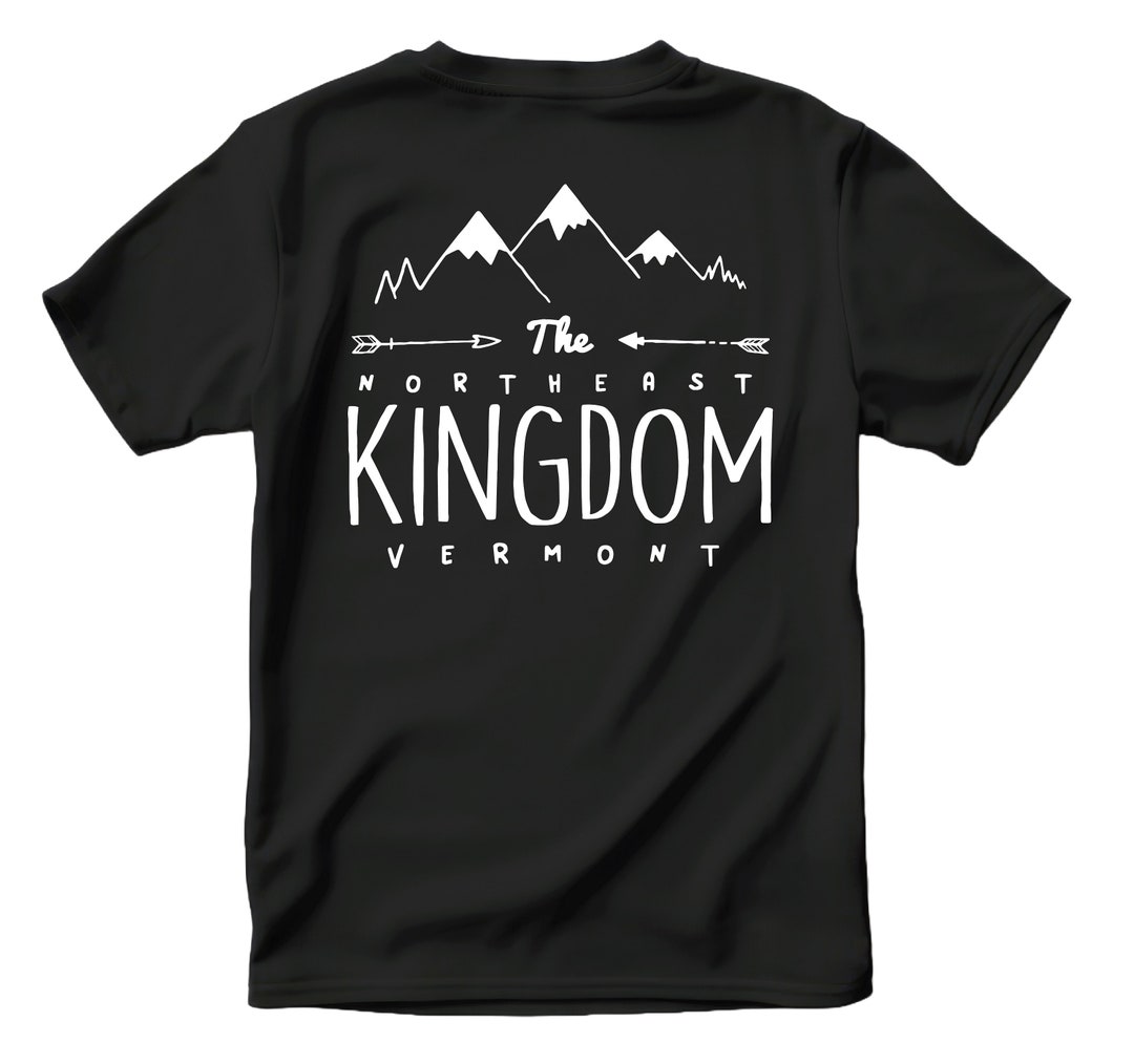 Northeast Kingdom, Vermont UNISEX T Shirt - Vermont State Shirt, VT ...