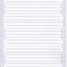 Light Blue Victorian Design Border Fine Lined Stationery 8.5" X 11" 25 ...