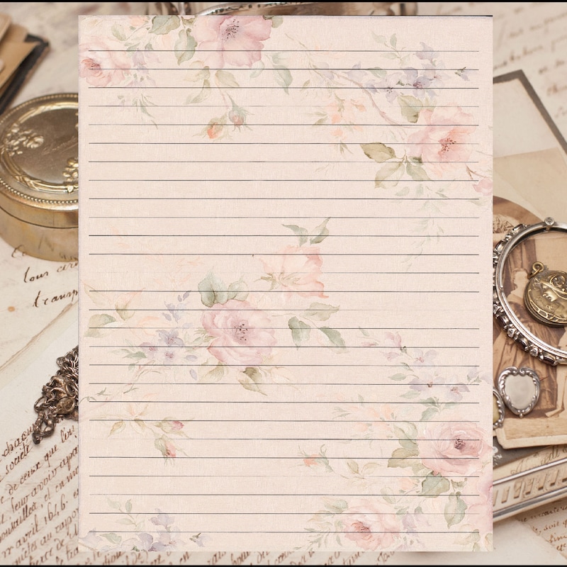 Pretty Writing Paper - Etsy