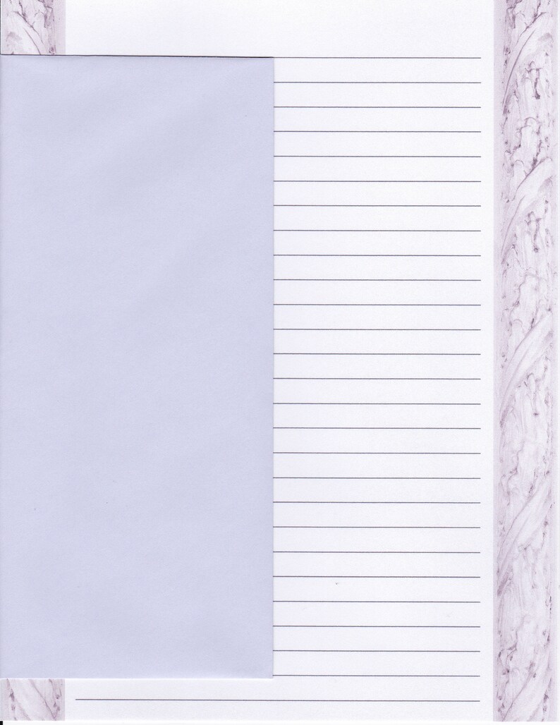 Victorian Inspired Fine Lined Stationery 8.5 X 11 - Etsy