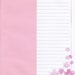 Pink Floral Border Lined Stationery 8.5x11 25 Sheets and 10 Color ...