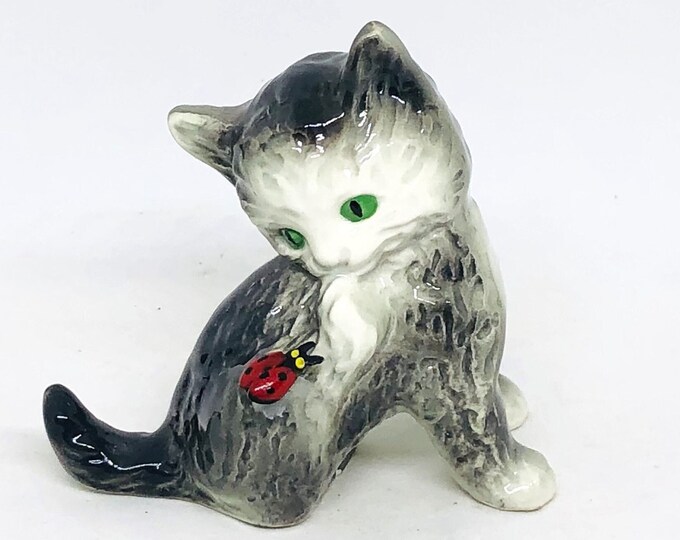 Goebel Cat Statue, Goebel Tiger Cat, Germany Goebel, Kitty Figurine ...