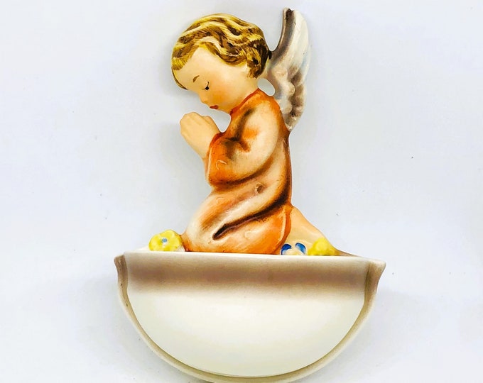 Vintage MJ Hummel, Holy Water Font, Holy Water Vessel, Vintage Hummel Holy Water Font, Small ...