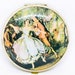 Vintage Mirror Compact, Victorian Compact, Powder Compact, Dancing ...