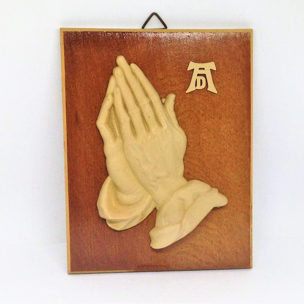 Praying Hands Plaque - Etsy