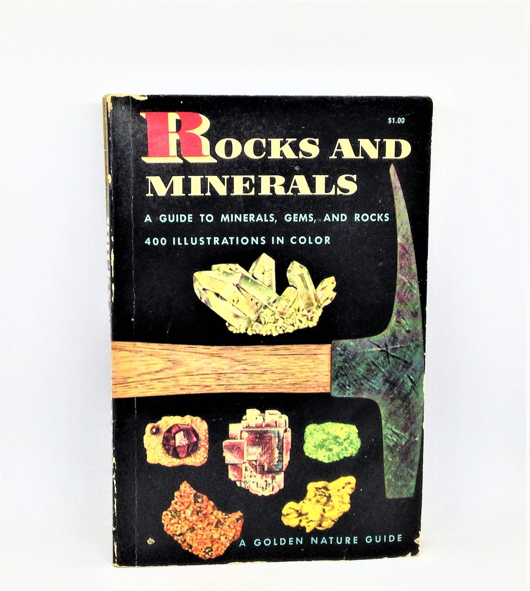 Vintage Guidebook, Reference Book, Guide to Rocks and Minerals, Nature ...