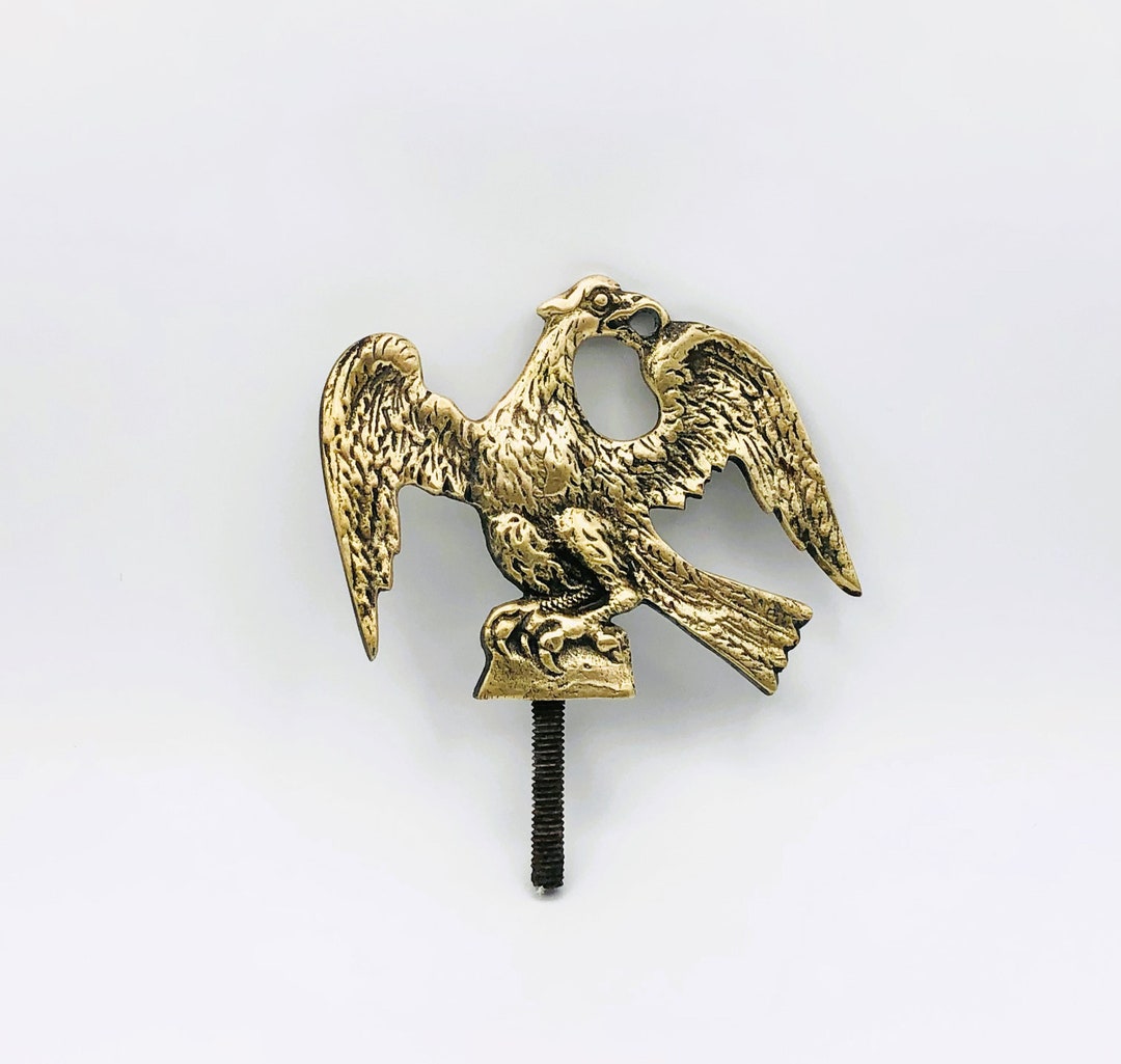Vintage Eagle Finial, Eagle Emblem, Americana Eagle Decor, Eagle ...