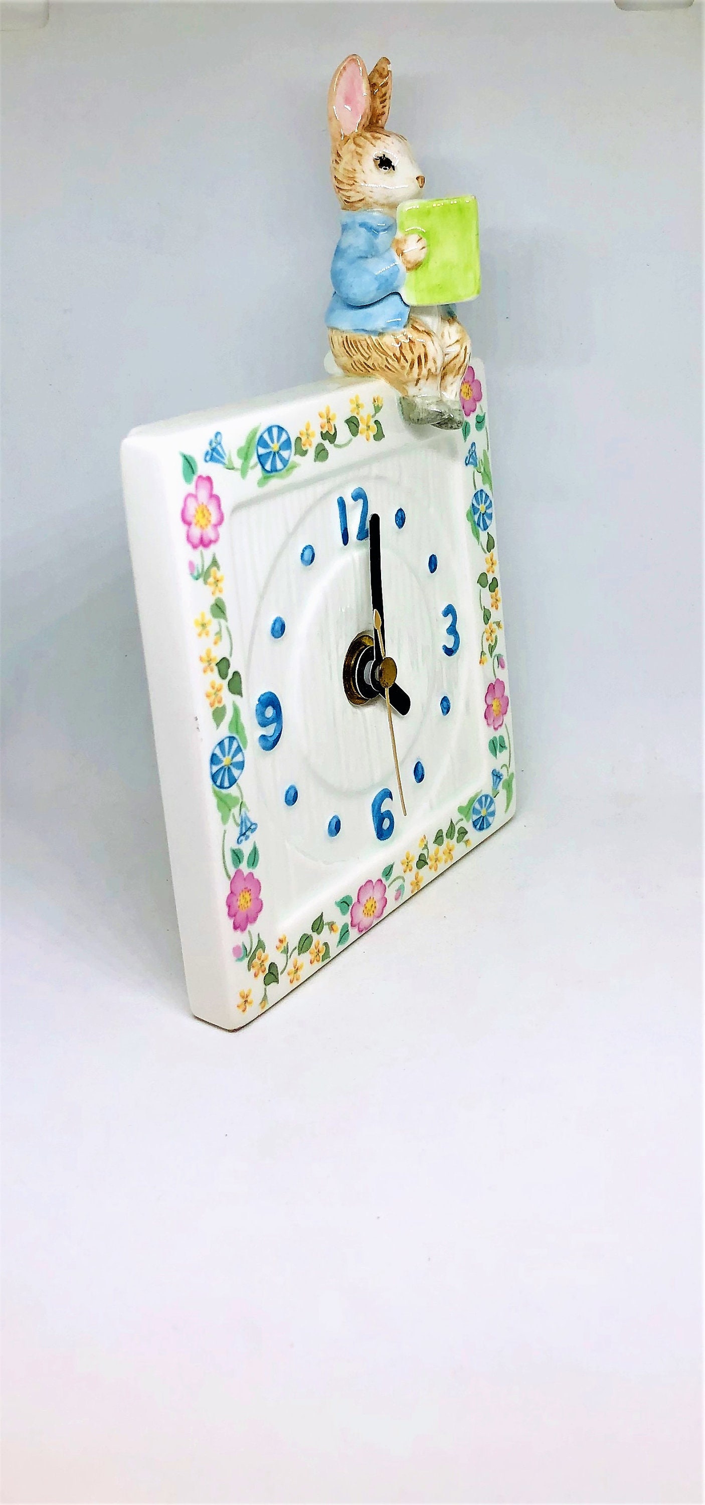 Beatrix Potter Clock Schmid Peter Rabbit Babys Room Clock | Etsy