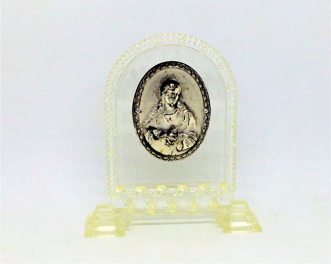 Vintage Sacred Heart of Jesus Shrine: Car Guardian, Religious Decor - Etsy
