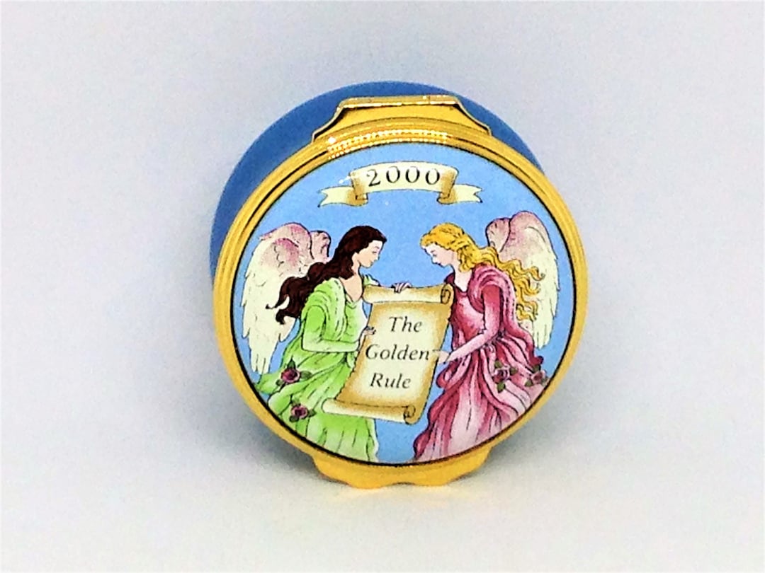 Vintage Pill Box, Mary Kay Souvenir, Meds Box, Angel Box, Ring Box ...