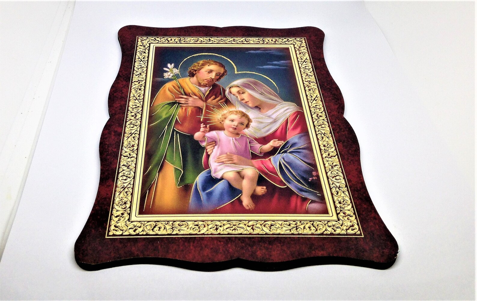 Jesus Plaque Mary Joseph Jesus Religious Plaque Religious | Etsy