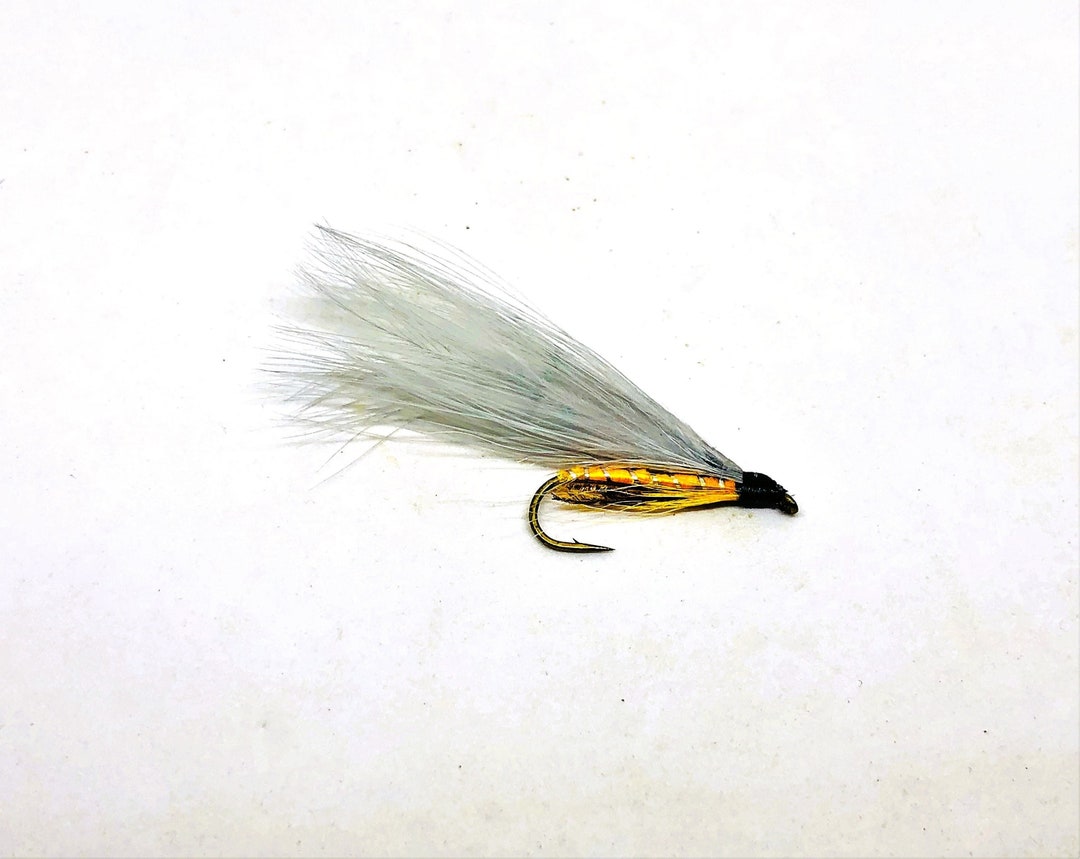 Fishing Flies, Grey Marabou, Grey Ghost, Fishing Fly, Hand Tied Flies ...