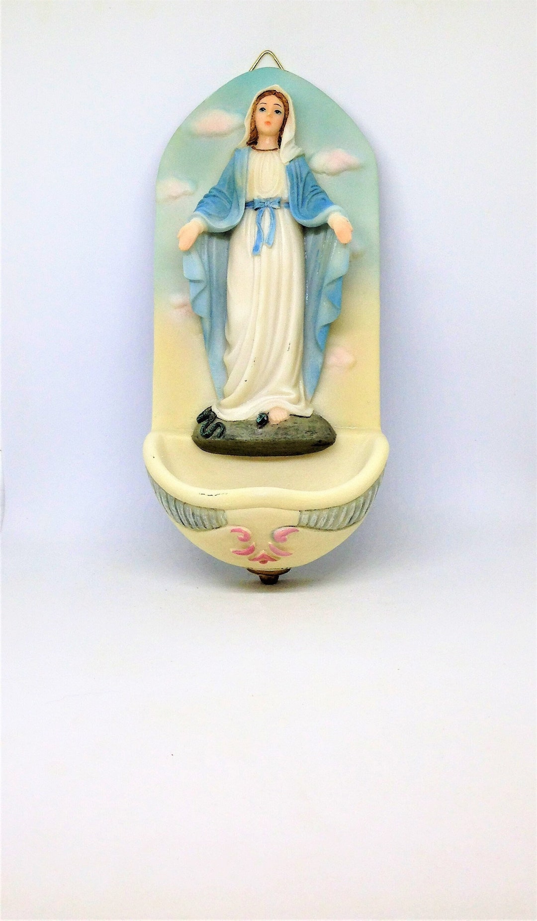 Vintage Font, Madonna Font, Holy Water Font, Catholic Font, Blessed ...