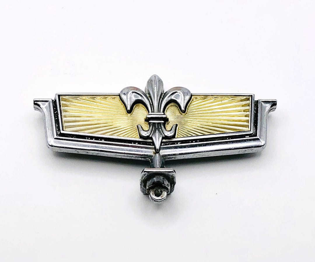 Vintage Car Emblem, Chevy Caprice Emblem, 1960 Car Part, Car Badge, Old ...