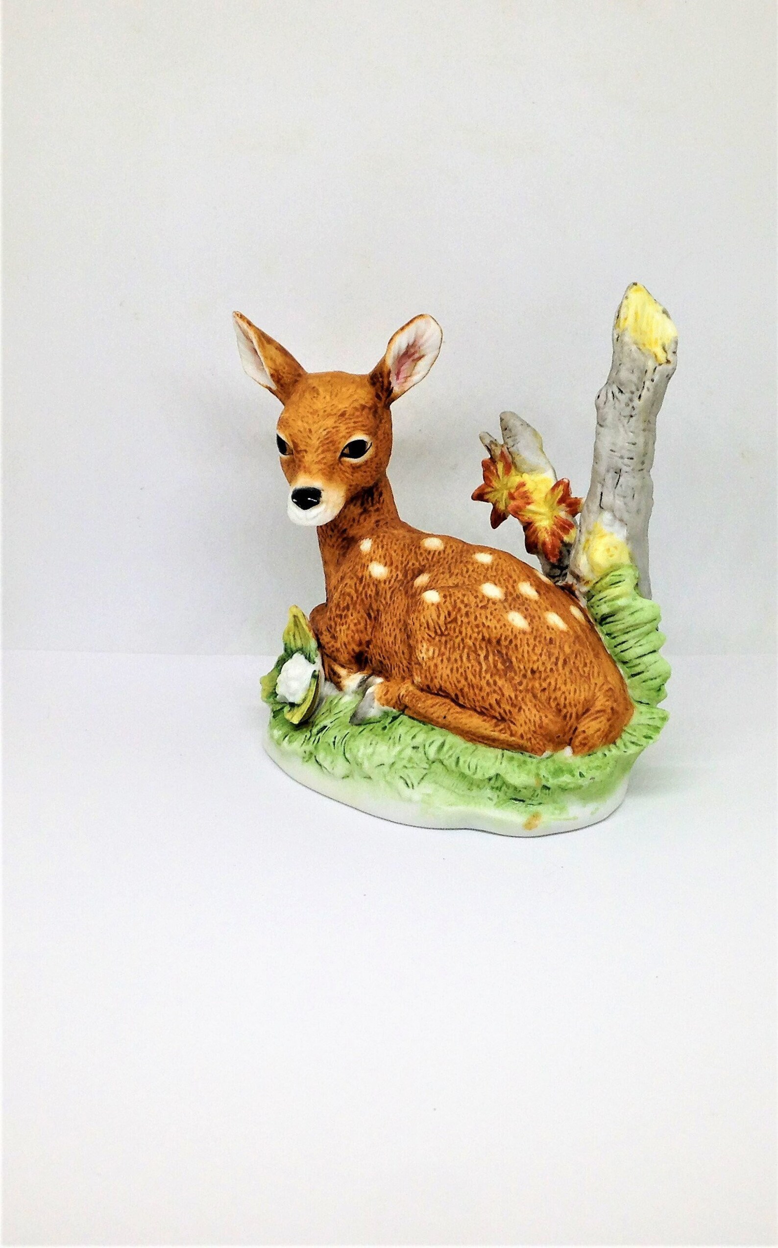 Vintage Fawn Figurine Bambi Figurine Deer Figurine Fawn | Etsy