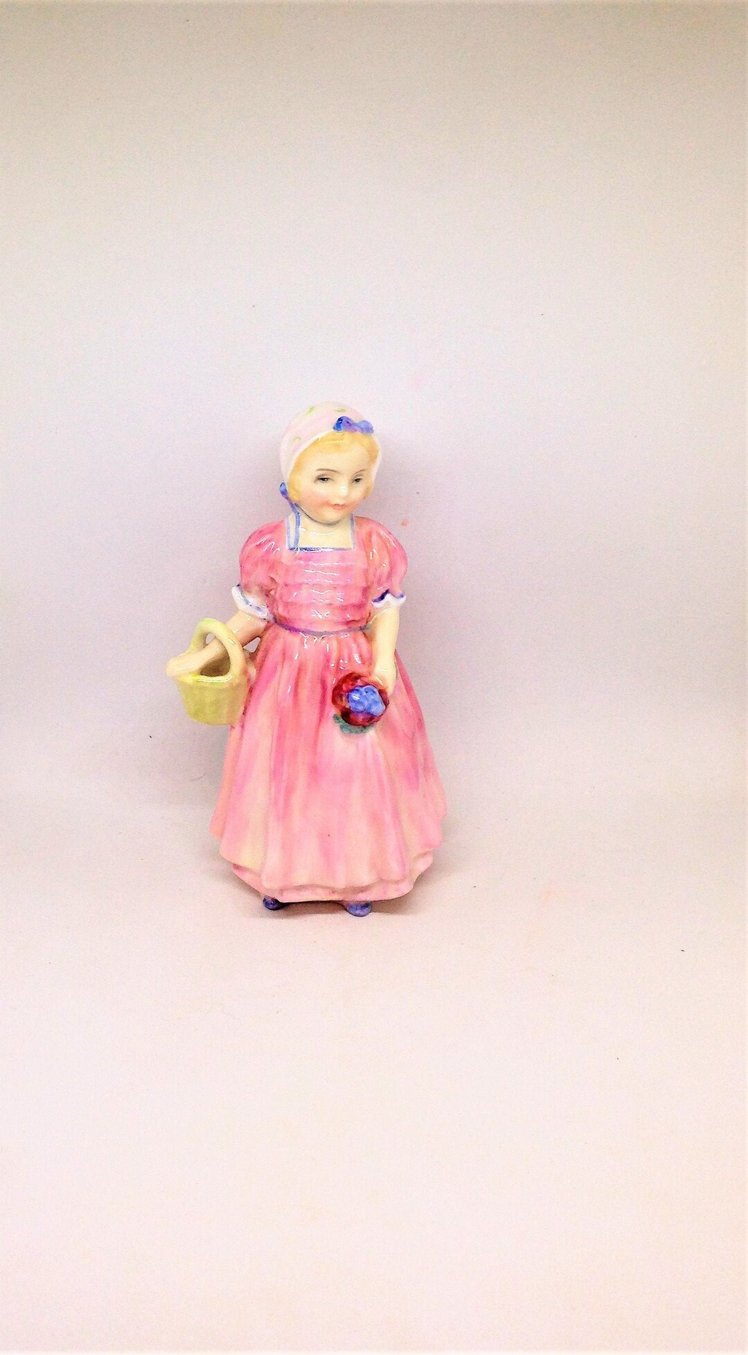 Royal Doulton Figurine: Tinkle Bell HN1677, Fine Bone China, Pink Dress ...