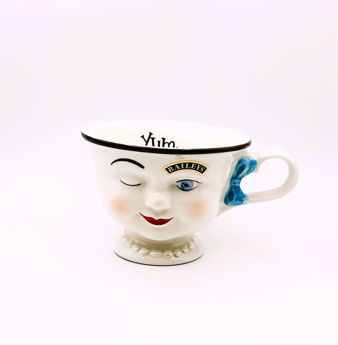 Vintage Baileys Irish Creme Winking Face Cup, Limited Edition - Etsy