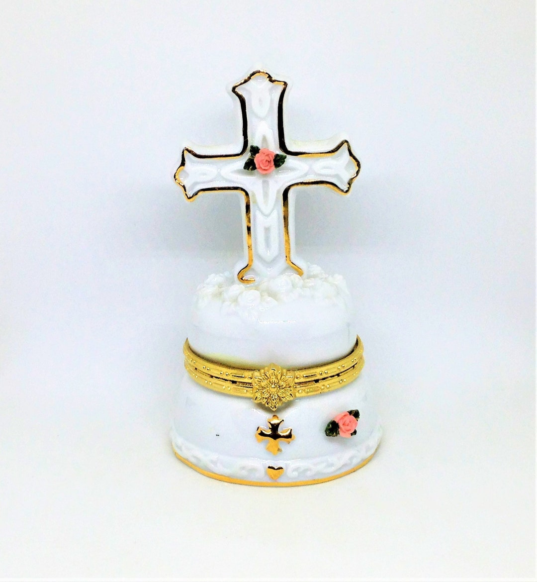 Religious Box, Cross Trinket Box, Music Box, Cross Music Box, What a ...