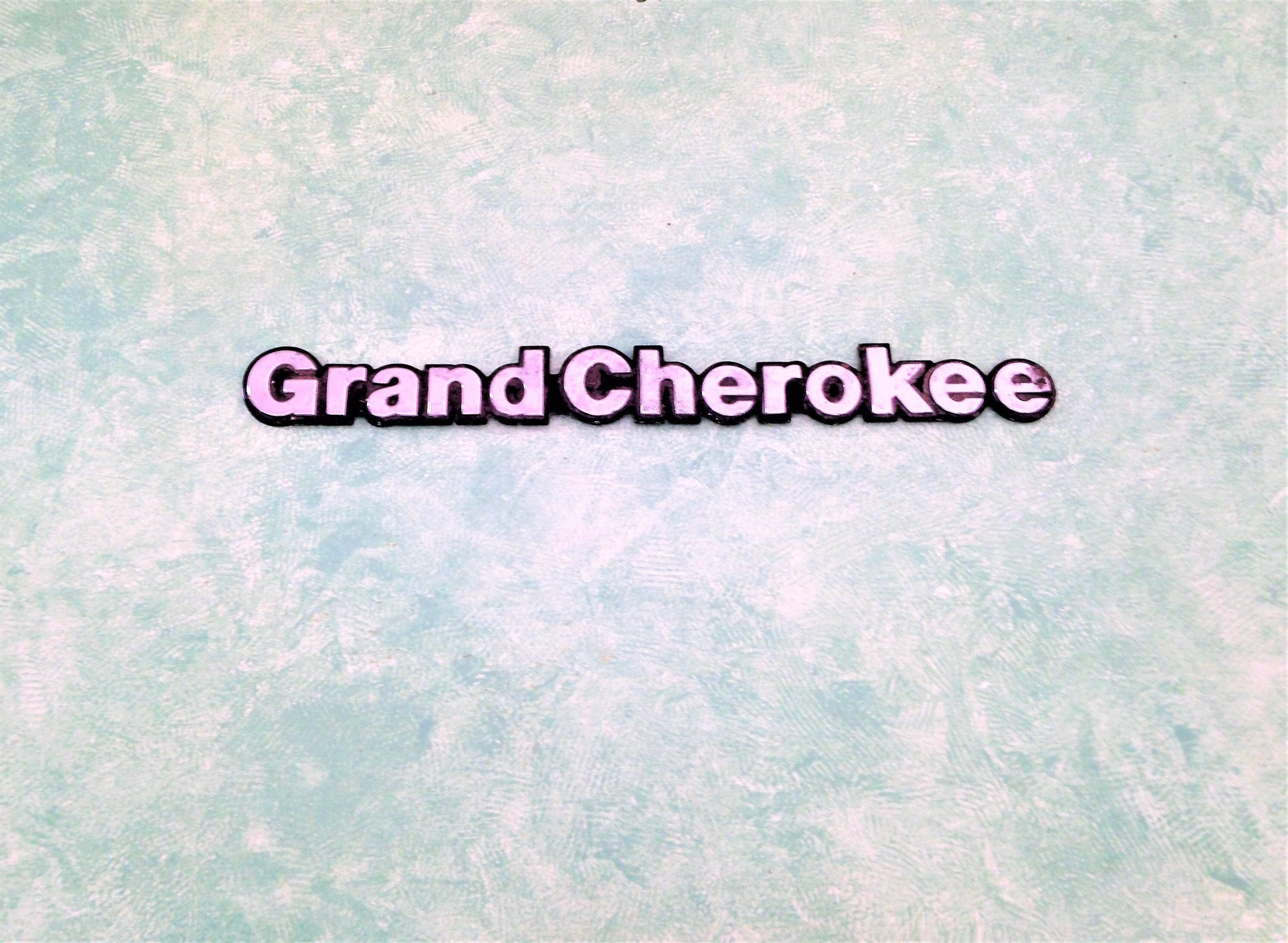 Vintage Car Ornament Grand Cherokee Emblem Cherokee Car - Etsy