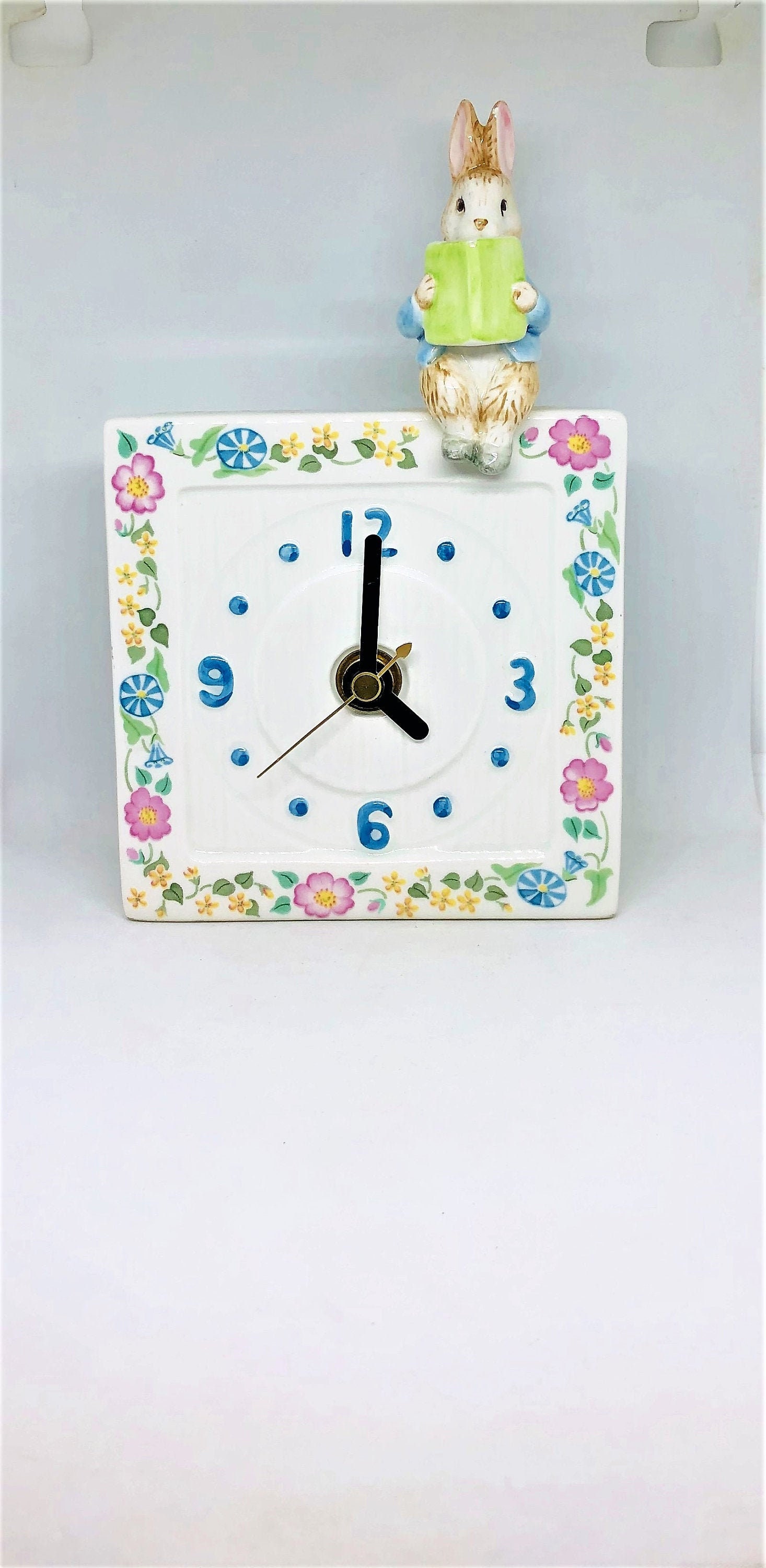 Beatrix Potter Clock Schmid Peter Rabbit Babys Room Clock | Etsy