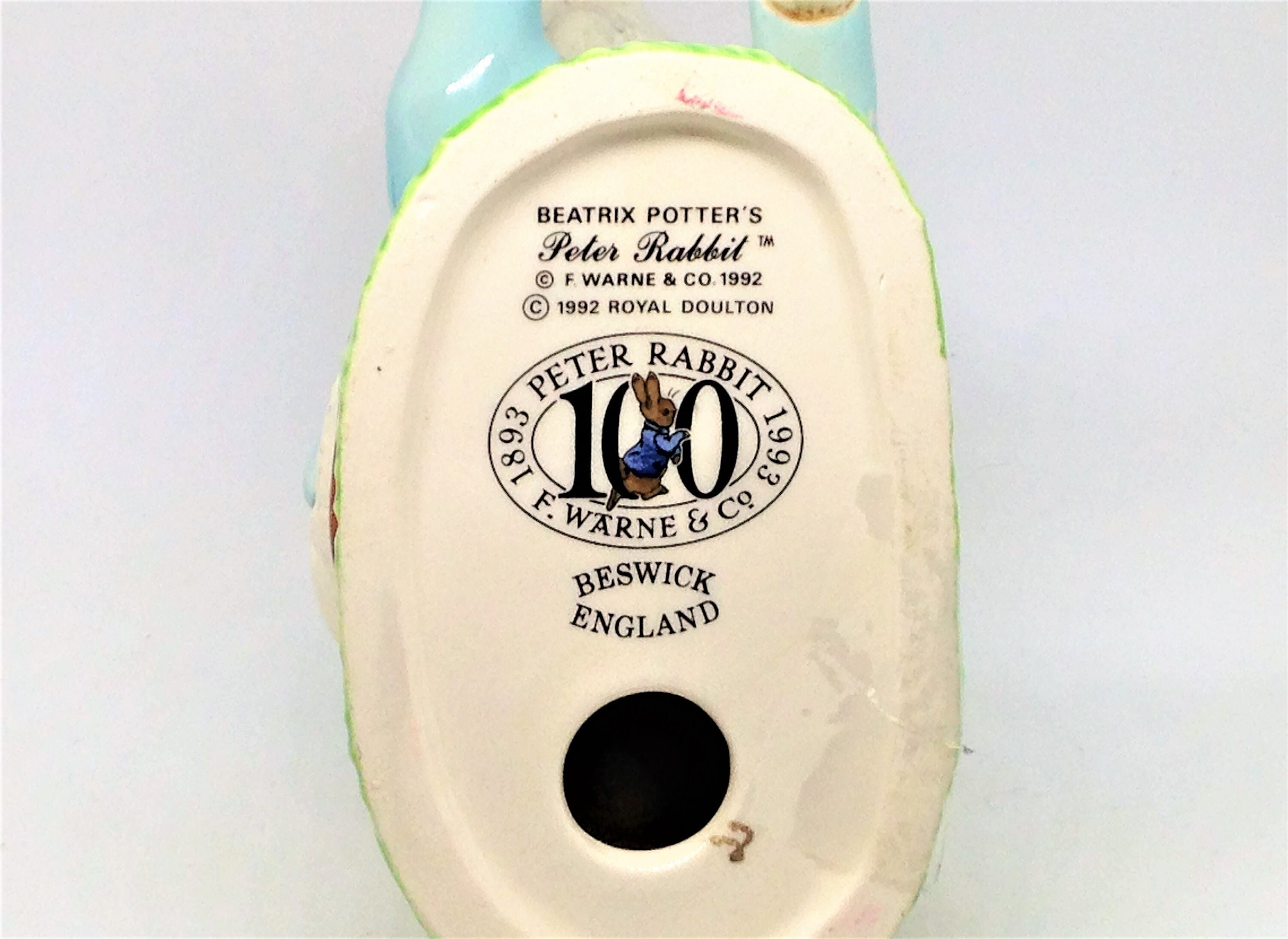 Vintage Peter Rabbit Beatrix Potter Rabbit Figurine Peter - Etsy