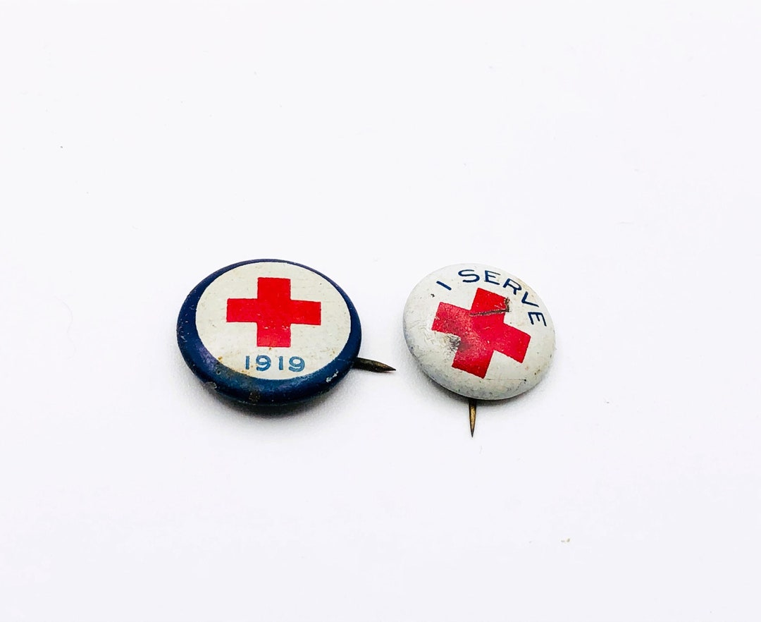 Vintage Red Cross, Collectible Pins, Red Cross Pins, Service Pins ...