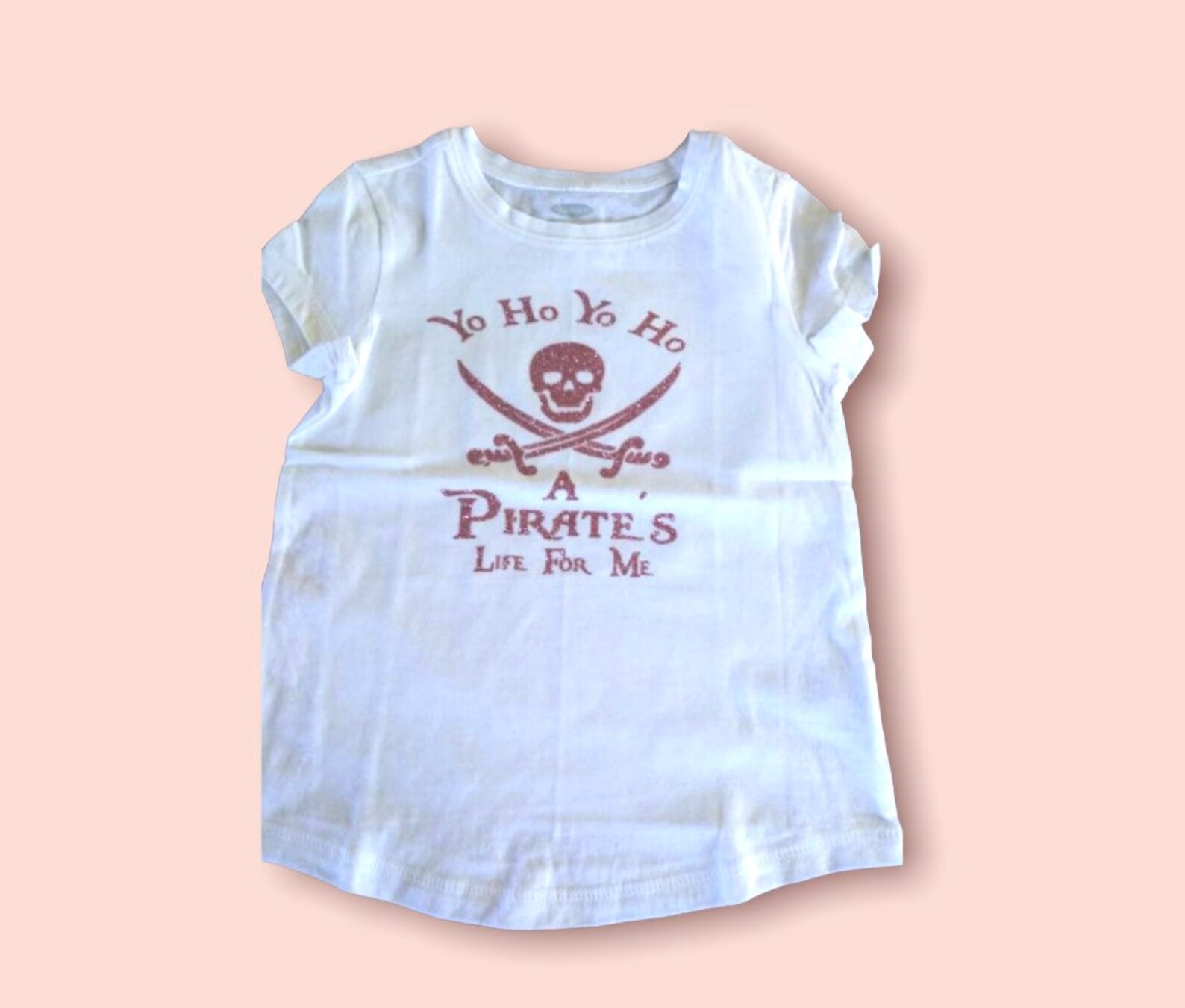 A Pirates Life Disney Themed Girls Shirt With Rose Gold - Etsy