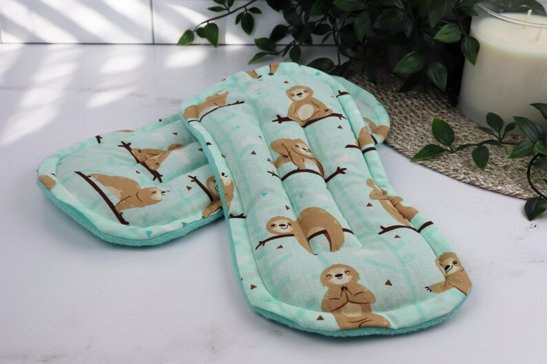Microwavable, Foot Warmer Inserts for Slippers or Socks. Reusable, Heat ...
