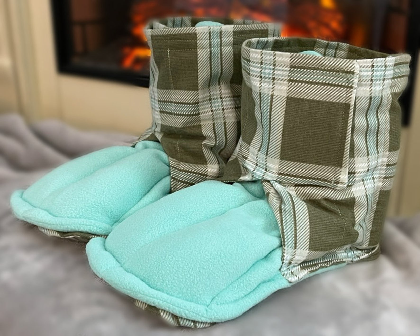 Microwave Foot Warming Booties for Cold or Painful Feet & Relaxation ...