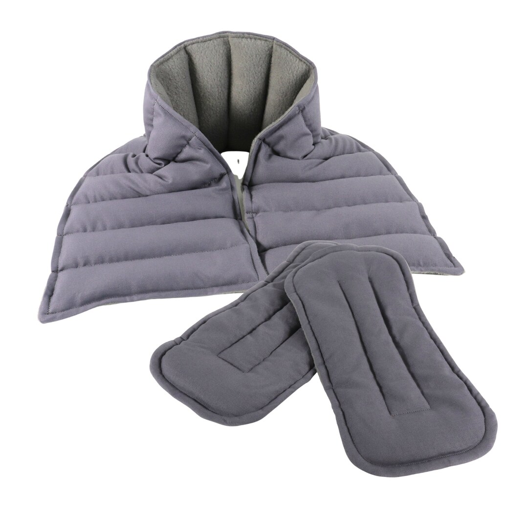 Microwavable Neck Heating Pad and Foot Warmer Inserts. Self Care Kit ...