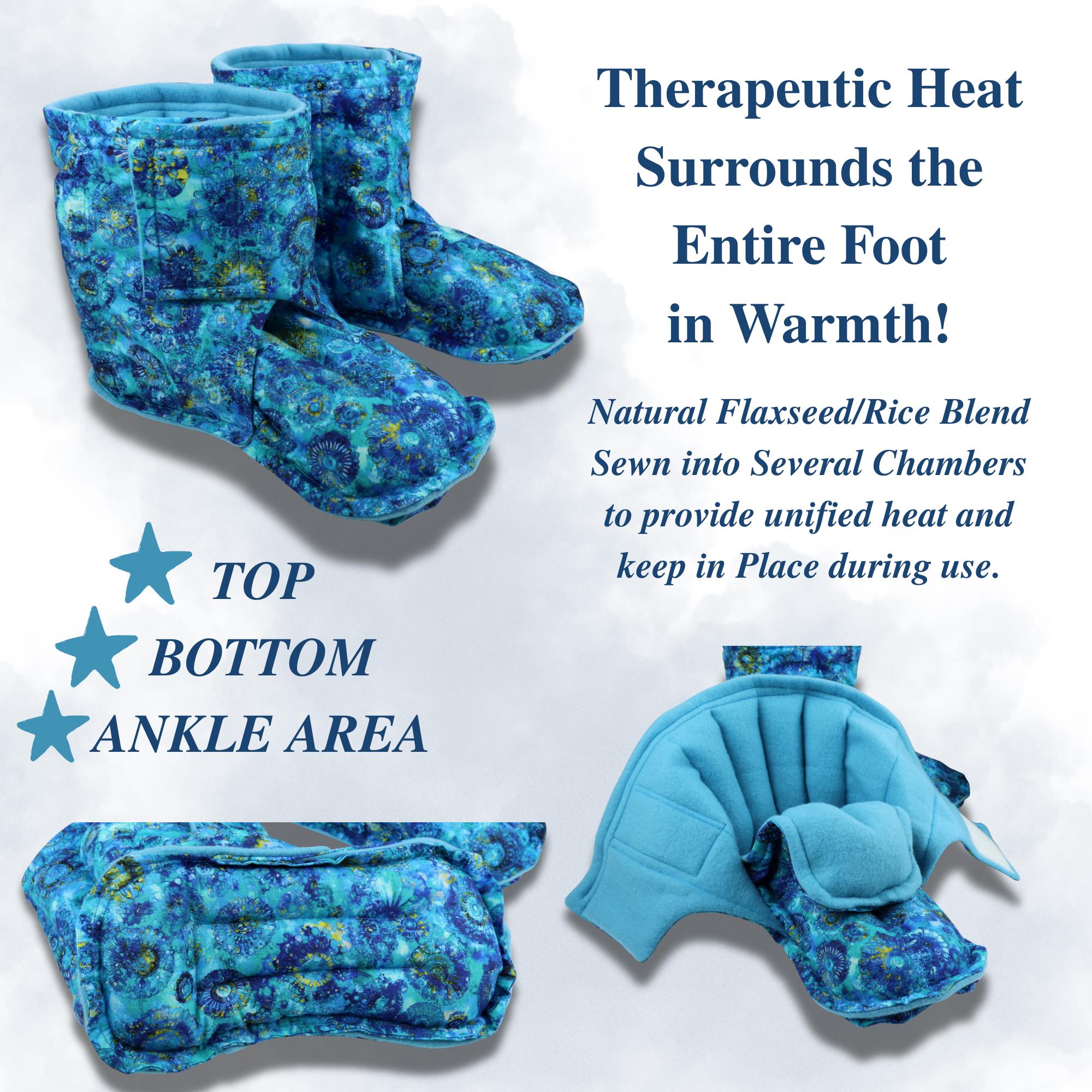 Microwave Foot Warming Booties for Cold or Painful Feet & Relaxation ...