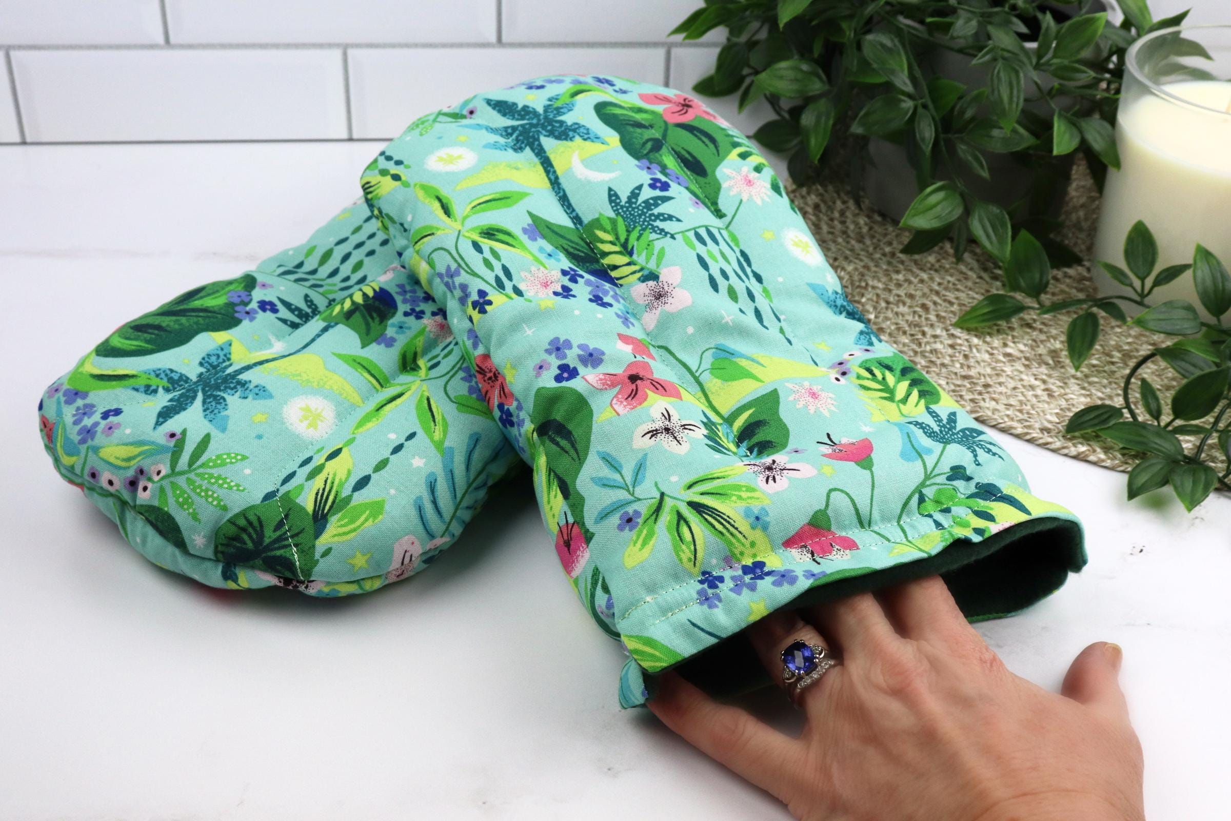 Heat Therapy Hand Warming Mitts. Microwave Heating Pad for Hand ...