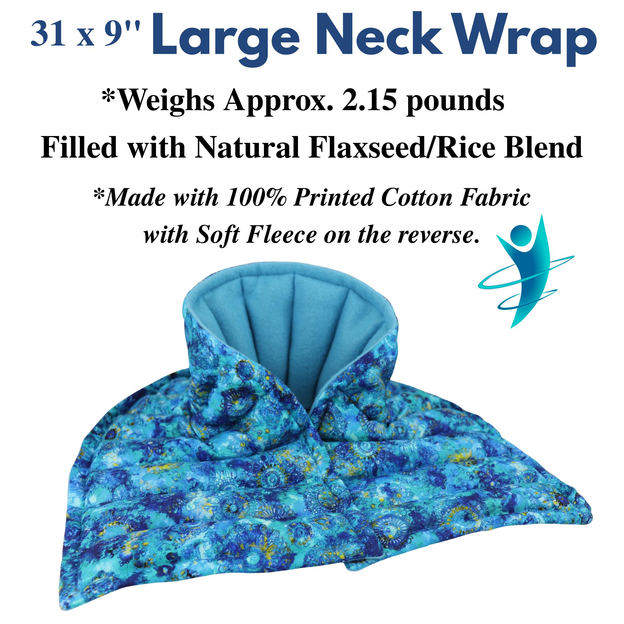 Neck Warmer. Neck & Shoulder Relief Wrap Using Heat or Cool Therapy ...
