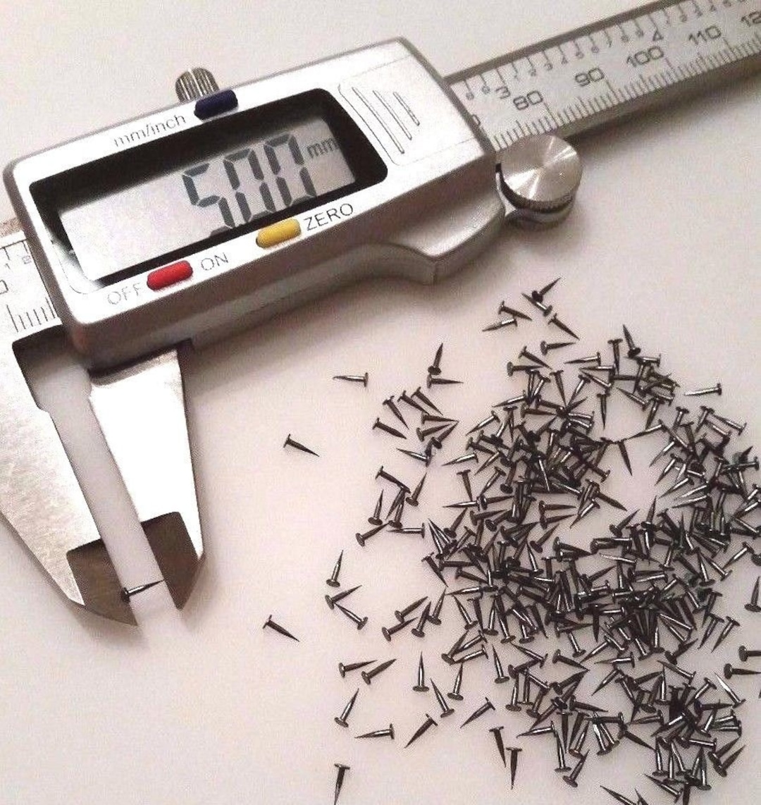 400pcs Tacks Nails Rivets Steel #21 5mm X 0.8mm Dia. Perfect for ...