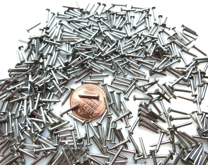 Stainless Steel 3/8 X G15 1.4x 10mm Panel Pins Nails Oval Wire Nails - Etsy