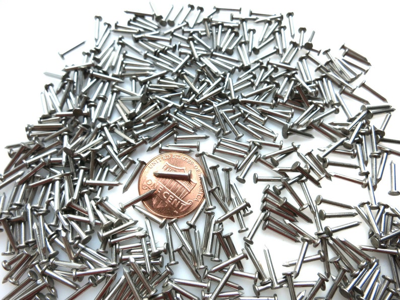 Stainless Steel 3/8 X G15 1.4x 10mm Panel Pins Nails | Etsy