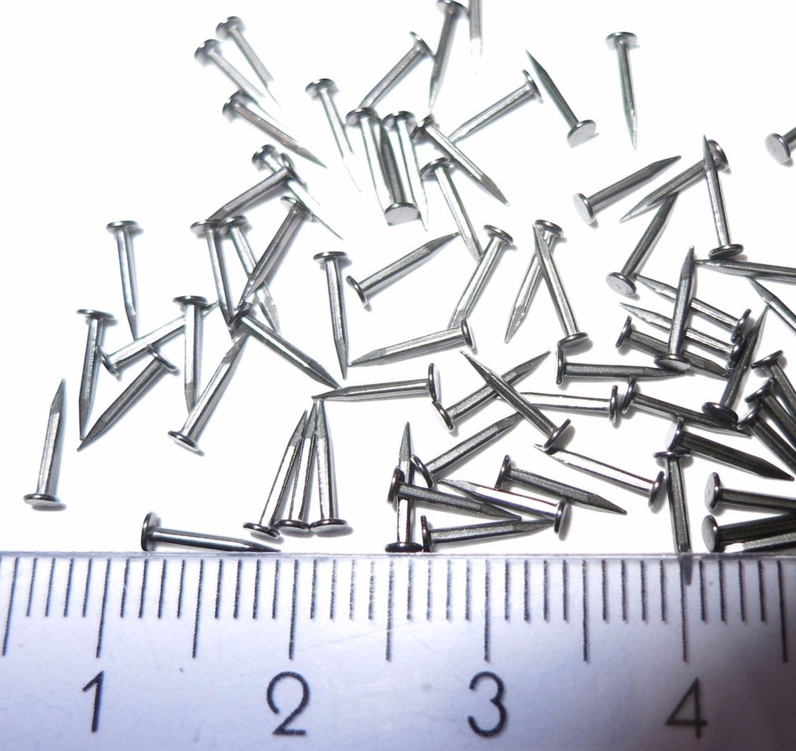 700x Steel Tacks Tiny Small Nails Pin Rivets 08x6mm | Etsy